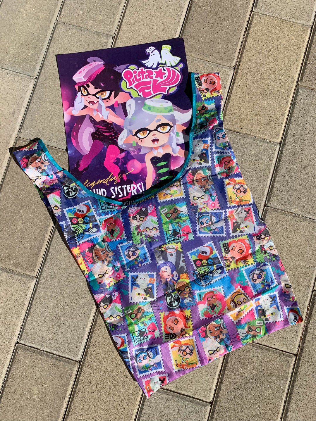 Splatoon Reusable Eco Grocery Bag - Etsy