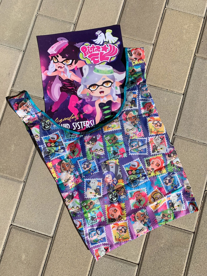 Splatoon Reusable Eco Grocery Bag - Etsy