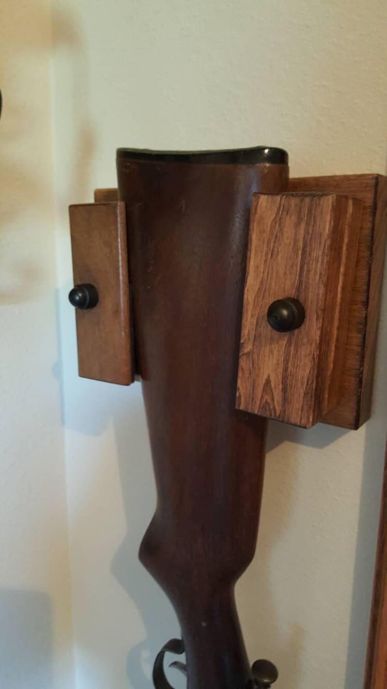 Gun Rack/rifle Wall Mount/shotgun Wall Mount/self Defense/hang Long Gun ...