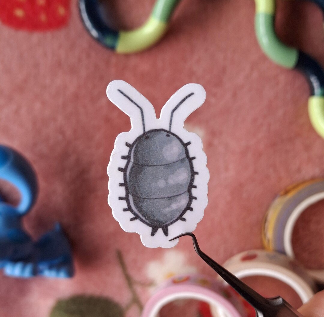 Isopod - Mini Sticker - Etsy