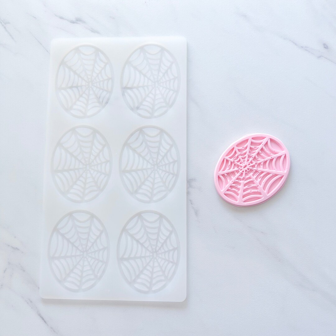 SPIDER WEB MAT Mold - Etsy