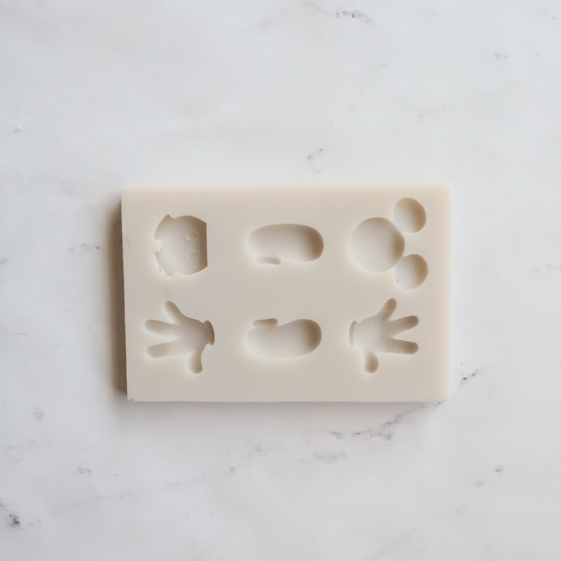 Mickey Mouse Silicone Mold - Etsy