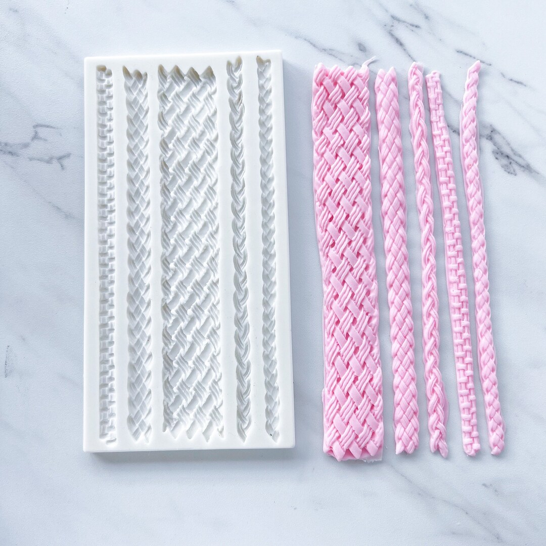BRAIDED DESIGN BORDER Mold - Etsy