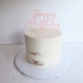 HAPPY BIRTHDAY CURSIVE Cake Topper - Etsy