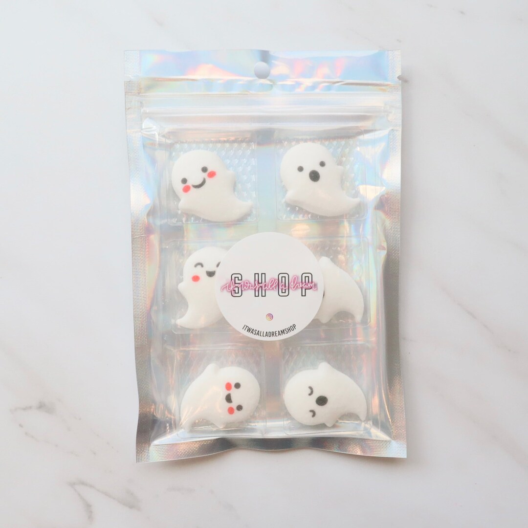 GHOST EDIBLE DECORATIONS - Etsy