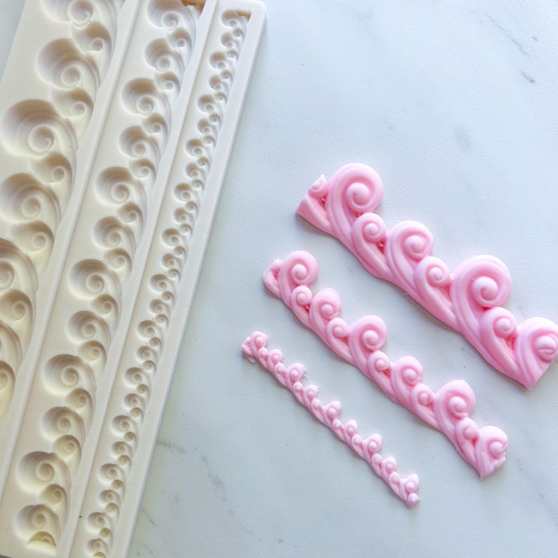 WAVE BORDER MOLD - Etsy
