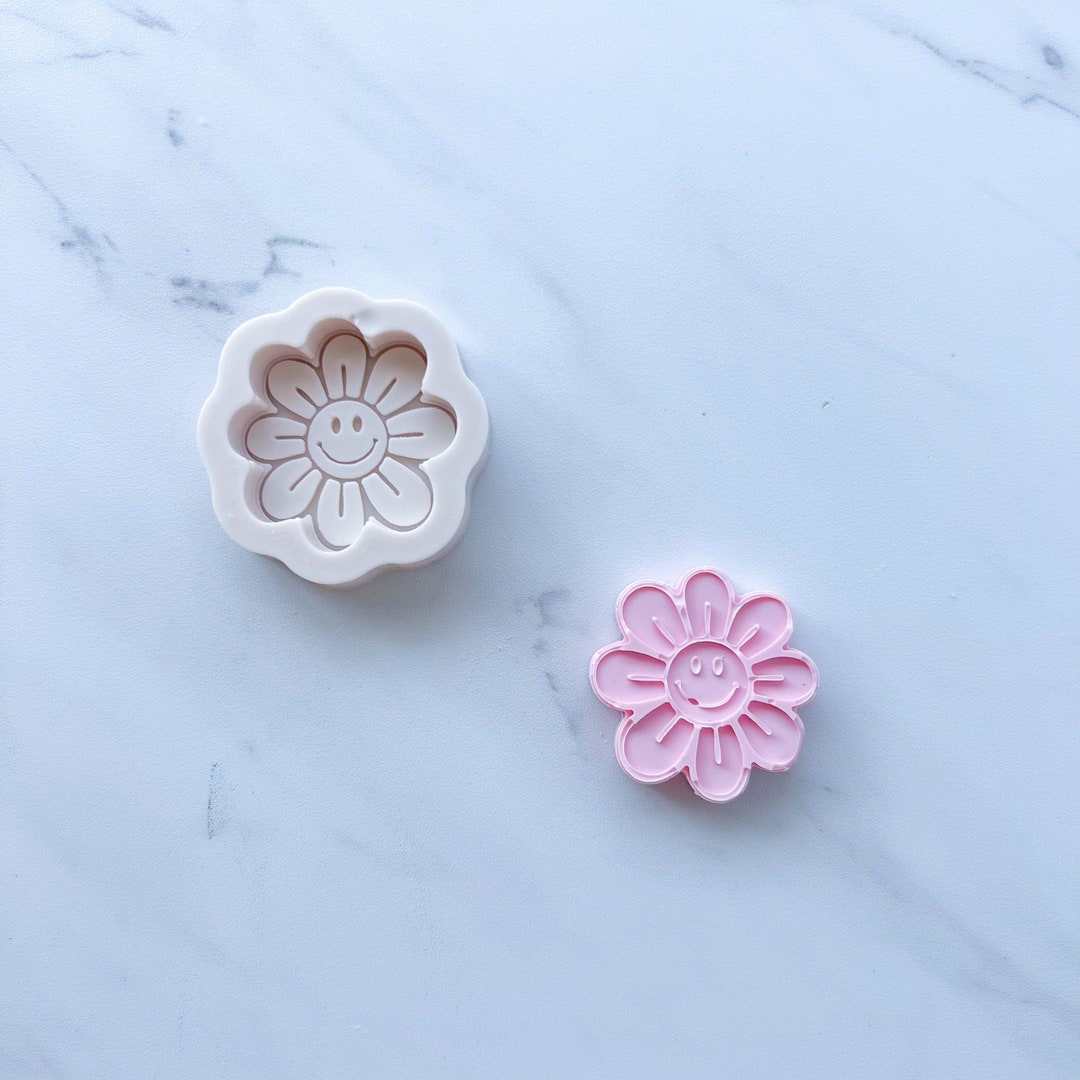 FLOWER SMILEY FACE Mold - Etsy
