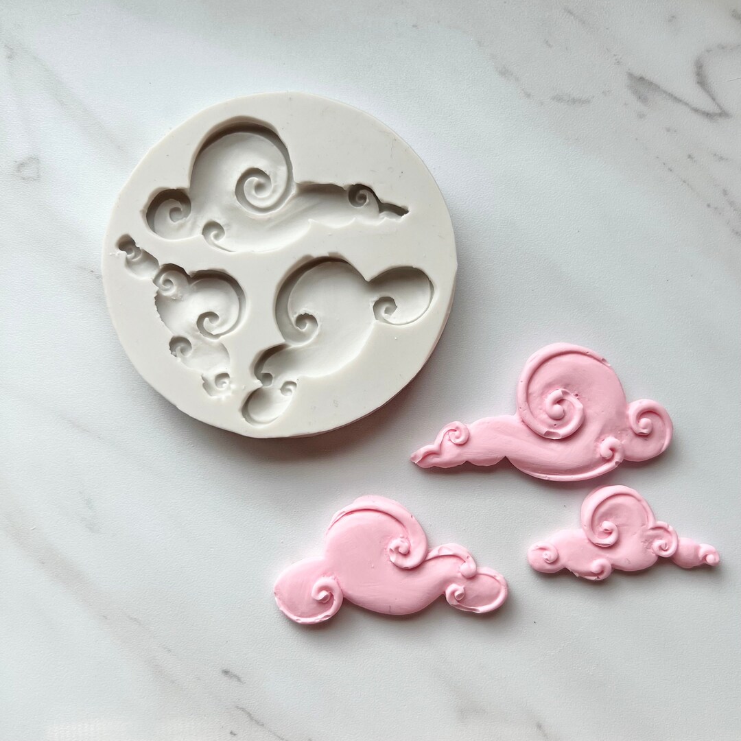 CLOUD TRIO MOLD - Etsy