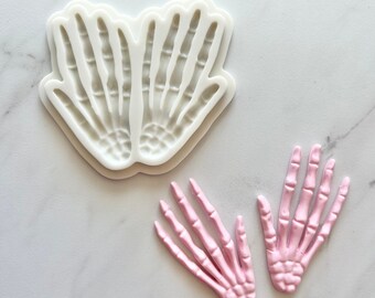 Skeleton Hand Mold - Etsy