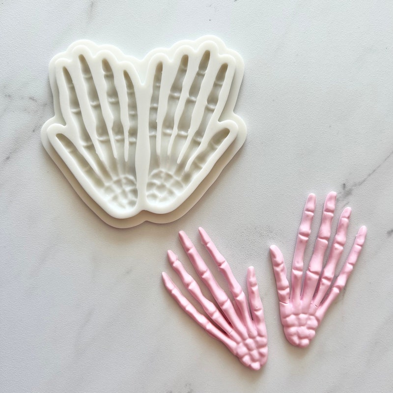 Skeleton Hand Mold - Etsy