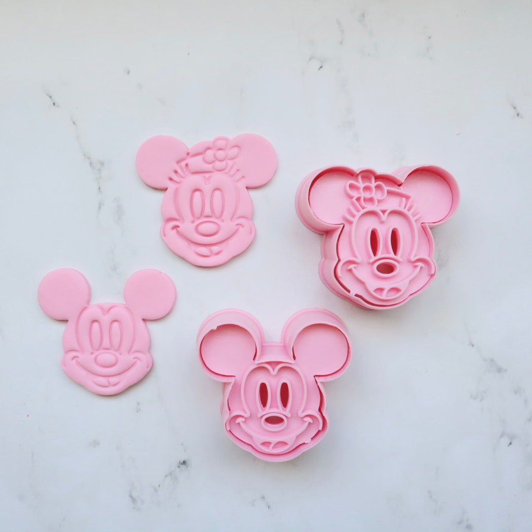 MICKEY & MINNIE CUTTER Embosser Set - Etsy