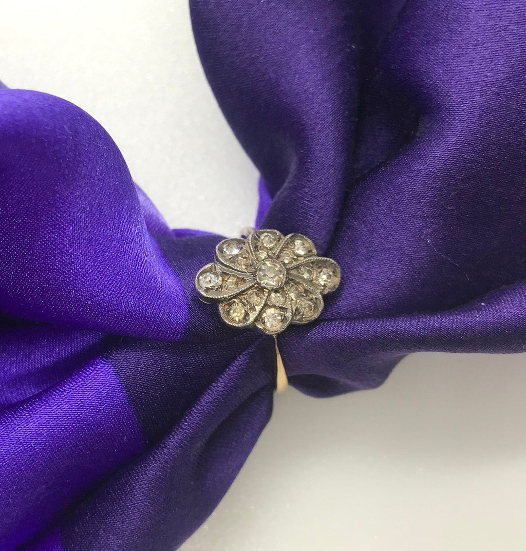 Antique Paste Set Ring - Etsy