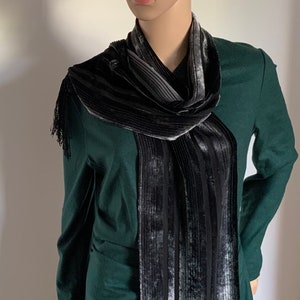 Devore Scarf - Etsy UK