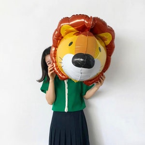 Safari Animal Balloons Zoo Party Two Wild Birthday Carnival - Etsy
