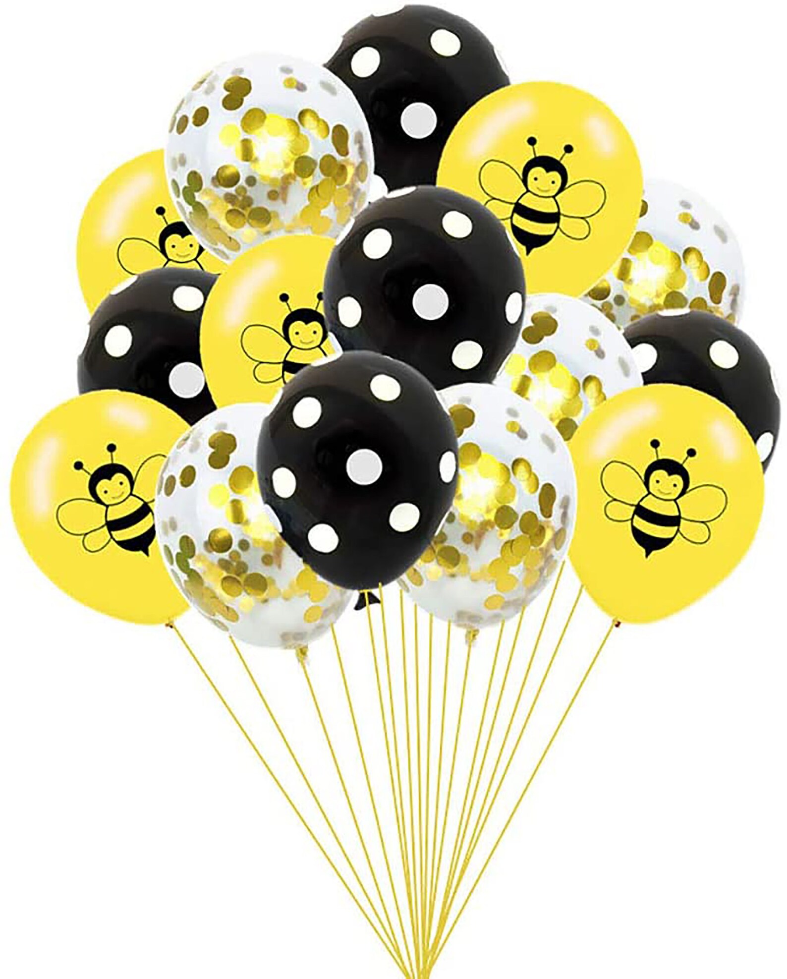 BEES Balloons-bumble Bee Balloon Yellow Jackets Balloons - Etsy