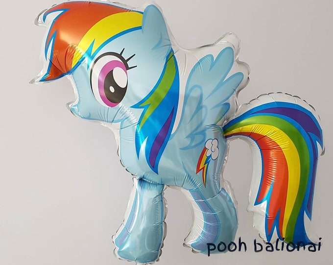 18'' My Little Pony Foil Balloon My Little Pony Birthday Balloon My ...