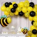 Bee Balloon Arch Kit, 1st Birthday Balloons, Bee Baby Shower, Happy Bee ...