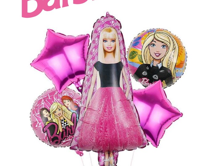Barbie Balloons, Barbie Party Decoration, Malibu Barbie Balloons ...