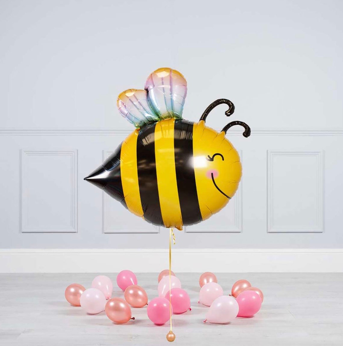 Bee Balloon Bumble Bee Balloon Bee First Birthday Bee Cake - Etsy