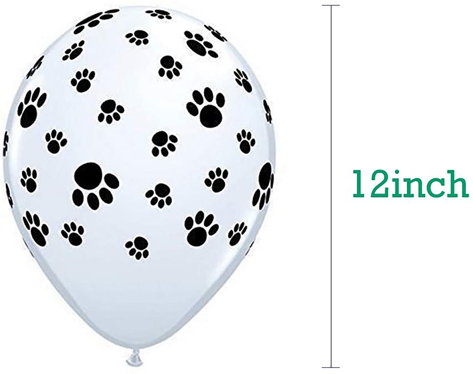 Paw Print Balloons Dog Party Paw Patrol Balloons Dog Print - Etsy