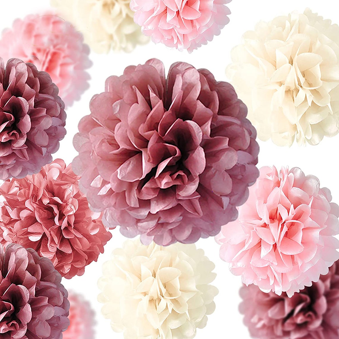 Dusty Pink Party Decorationwedding Party Decorations Blush - Etsy