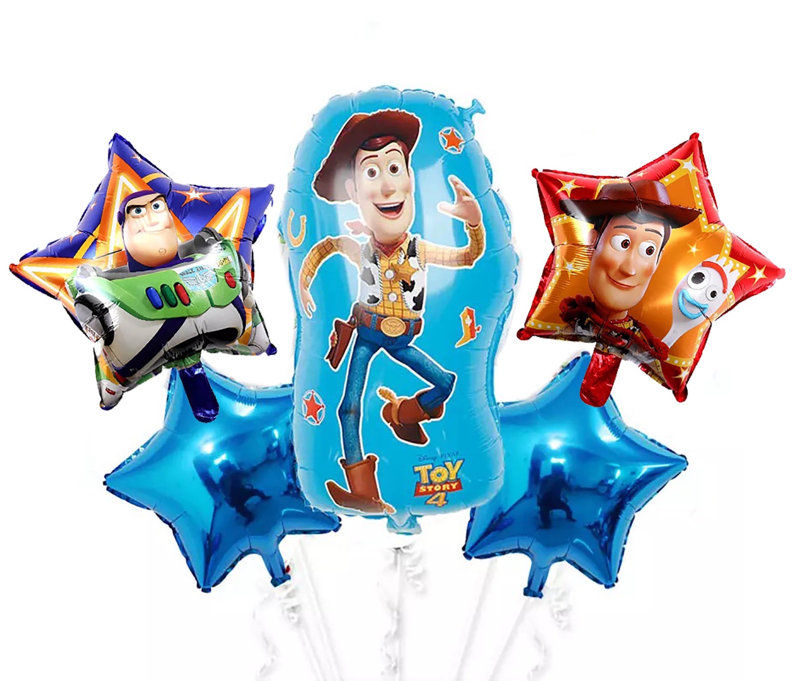 TOY'S STORY Balloons-woody Party Balloons Toy Story 4 - Etsy