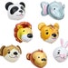 Safari Animal Balloons Zoo Party Two Wild Birthday Carnival - Etsy