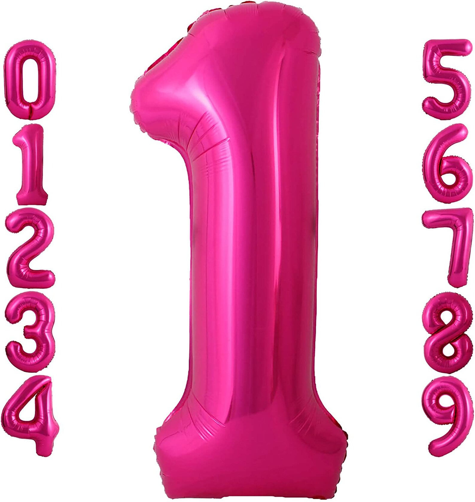 Giant Number Balloon Foil Number Balloon Number 1 Balloon - Etsy