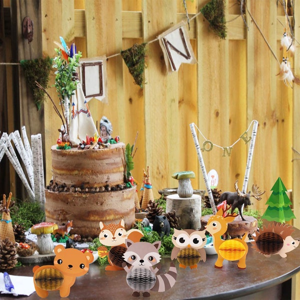 Woodland Party Decor - Etsy