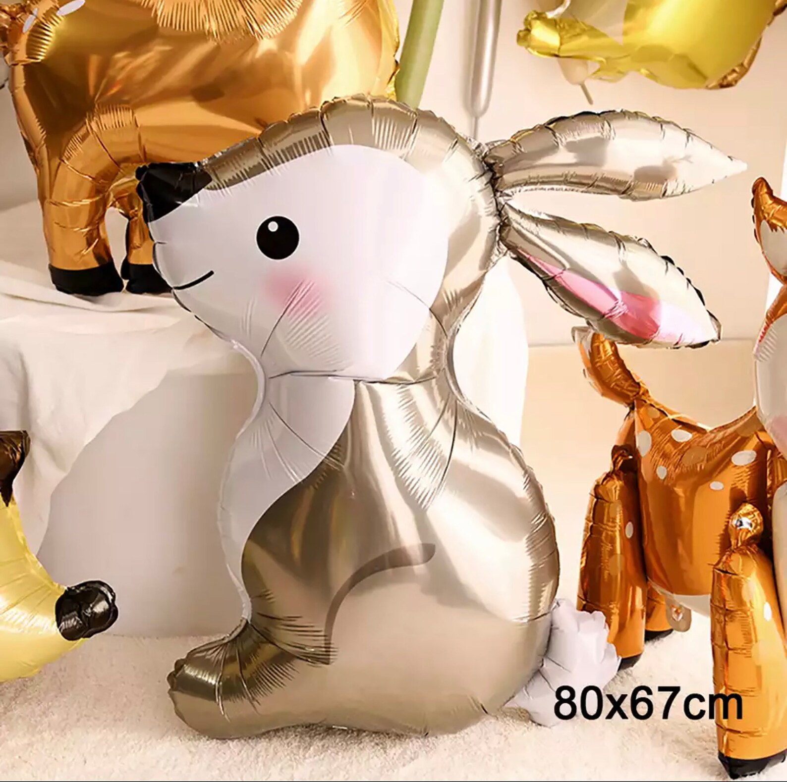 Woodland Animal Balloons Woodland Party Decorations Forest - Etsy