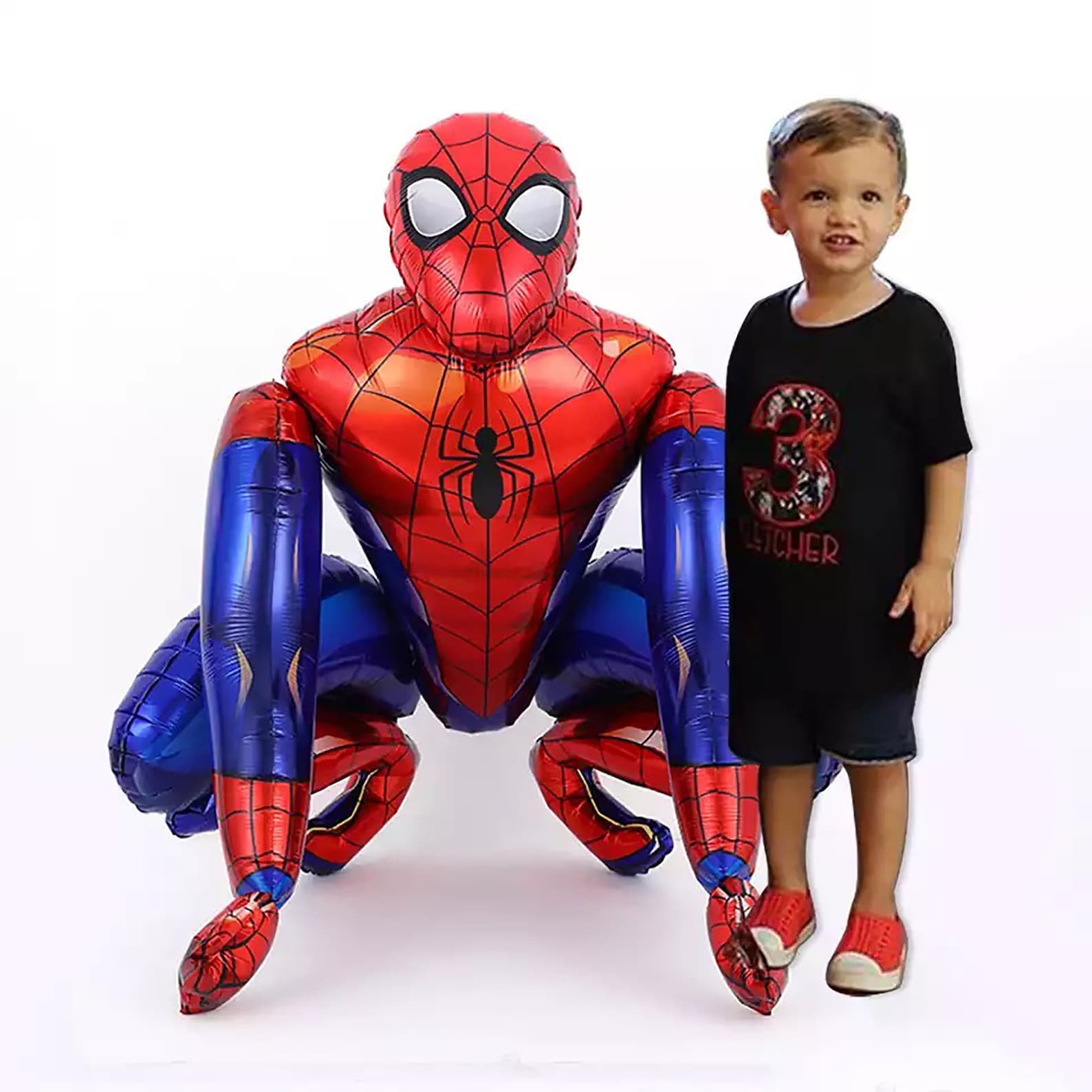 All 3 Superhero Spider-man Balloon Giant Batman Balloon Air - Etsy