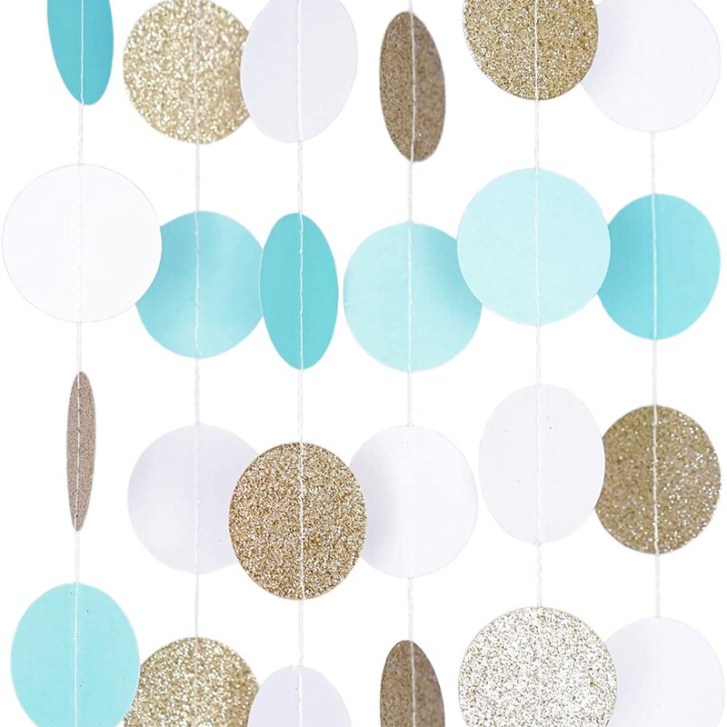 Paper Circle Garland - Etsy