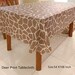 Animal Safari Theme Table Cover, Zoo Print Table Cover, Jungle Theme ...