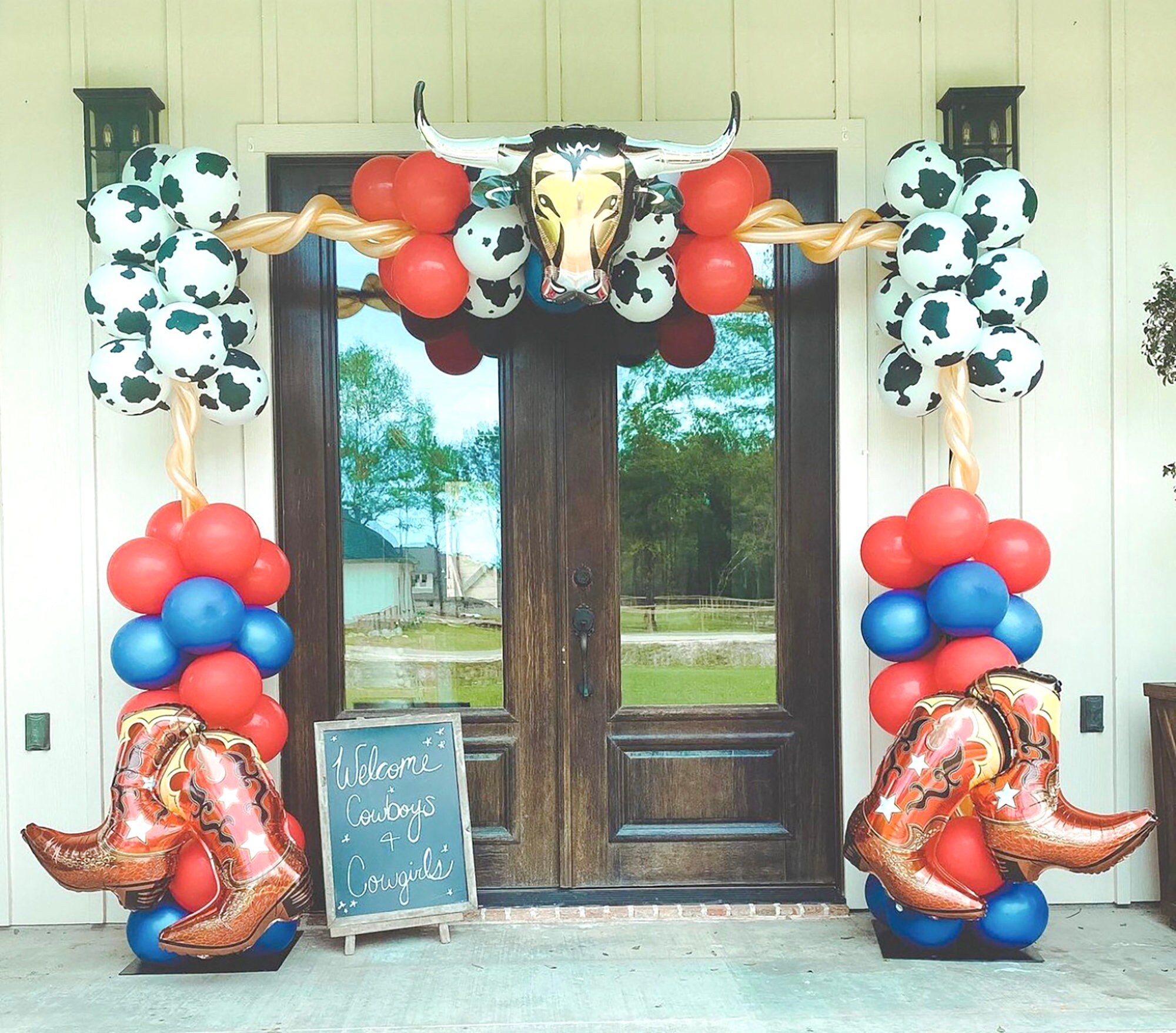Pink Cowgirl Boots Balloon Cowboy Boots Balloon Cowgirl - Etsy