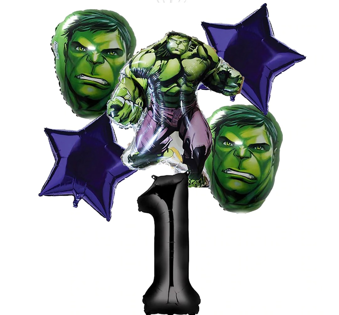 HULK BALLOONS- the Avengers Balloons, Superhero Party, Hulk Birthday ...