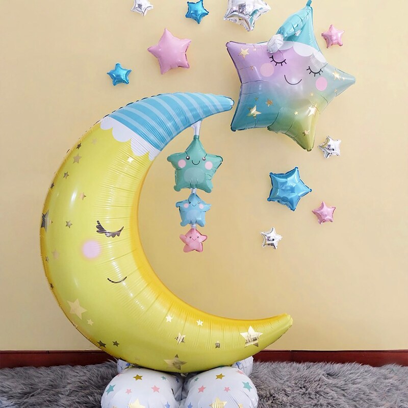 Moon Balloon - Etsy