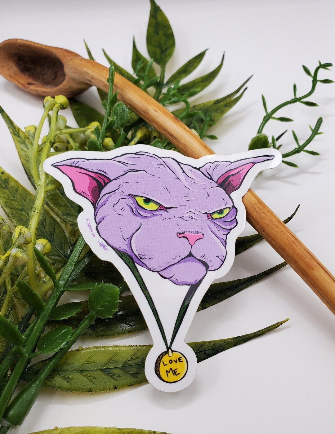 Hairless Cat Sticker | Sphinx | Decal | Laptop Sticker - Etsy
