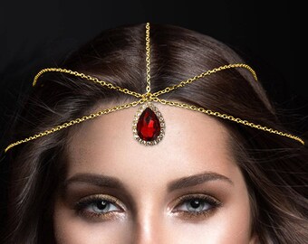 Head Chain Jewelry - Etsy