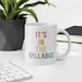 Funny Professor Gift Tenure Gift It's in the Syllabus Mug College ...