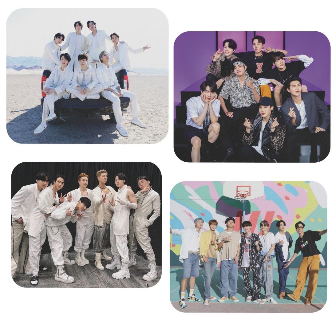 Bts&army Mouse Pad | BTS OT7 |zero O Clock 00:00 | Mikrokosmos | yet to ...