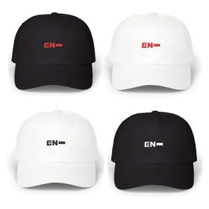 Enhypen Embroidered Cap | Enhypen | En- | Engene | Enhypen Merch - Etsy