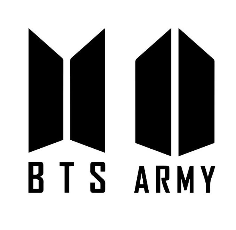 BTS Decals BTS and ARMY Logo Shield Vinyl Sticker for Cars - Etsy