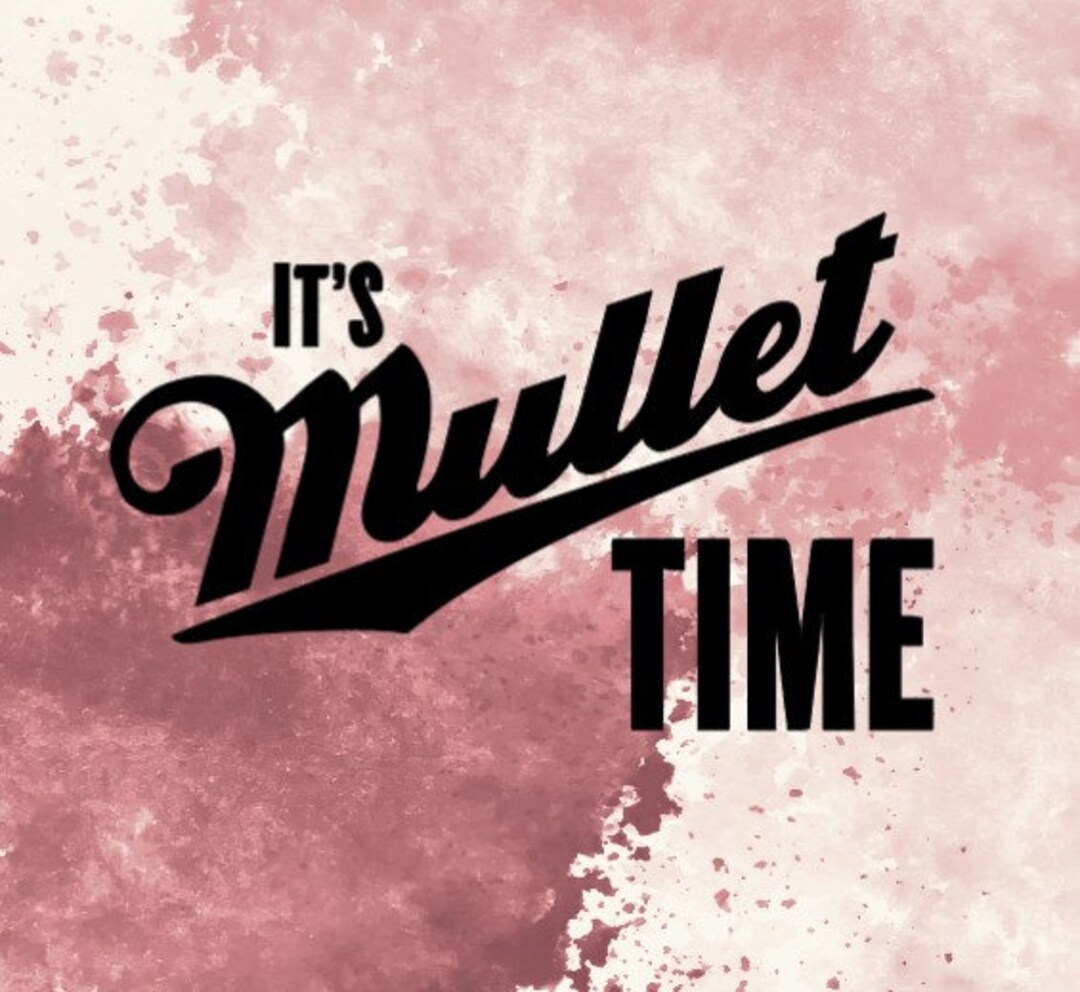 It's Mullet Time Decal - Etsy