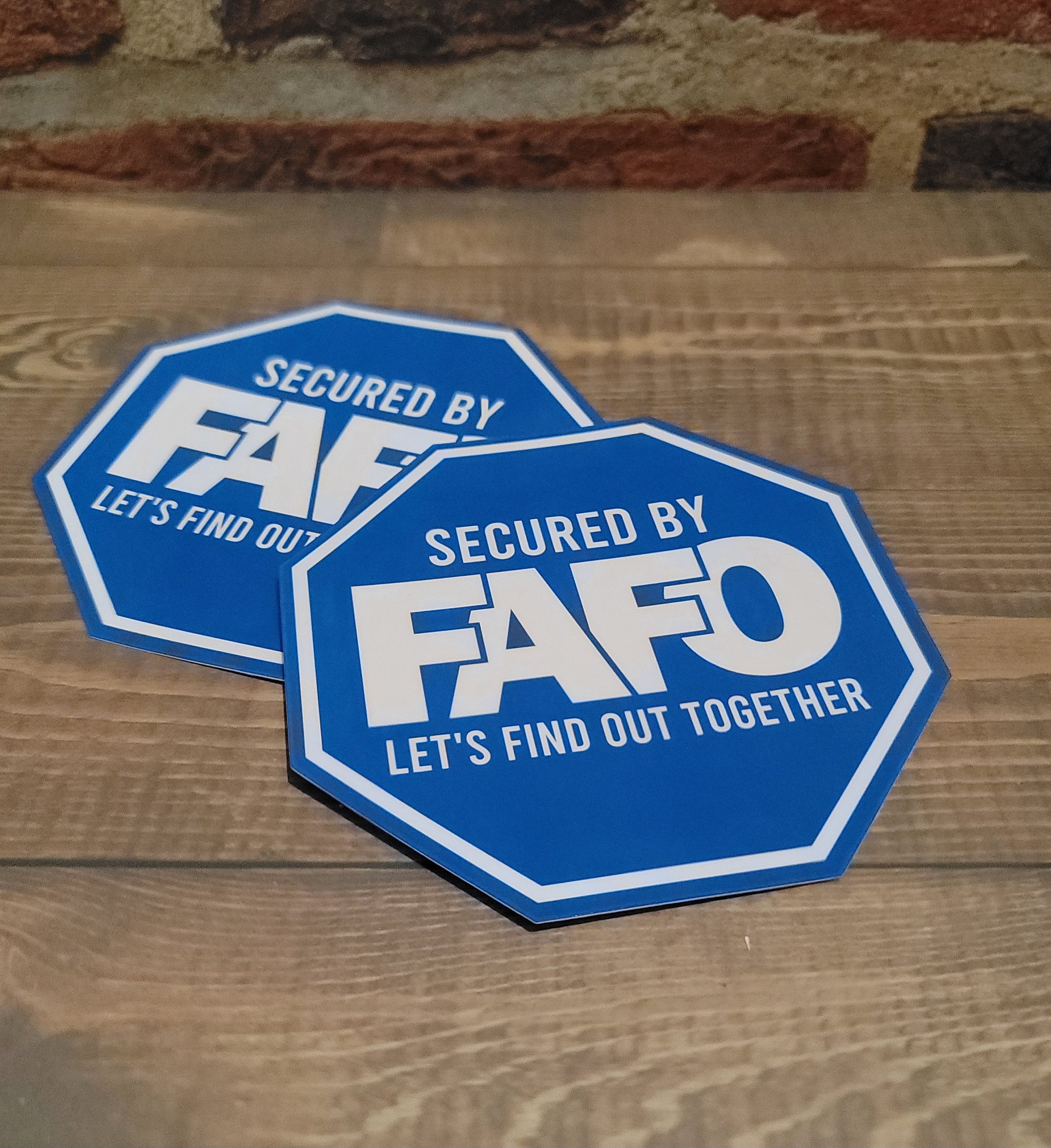 FAFO Security Sticker - Etsy