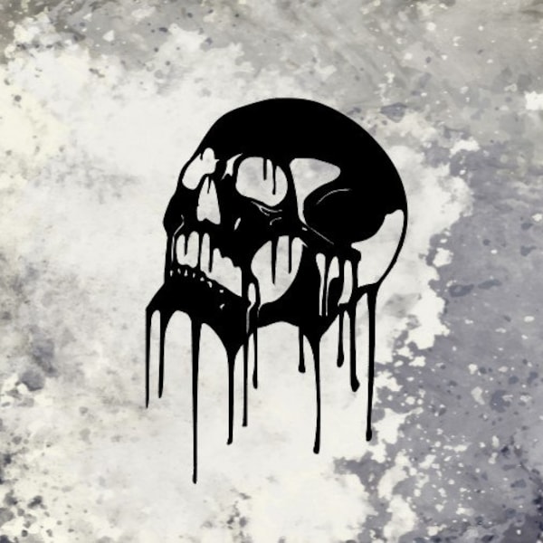Skull Decal - Etsy