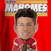 Patrick Mahomes Graphic Toon Kansas City Chiefs Football Tee Shirt ...