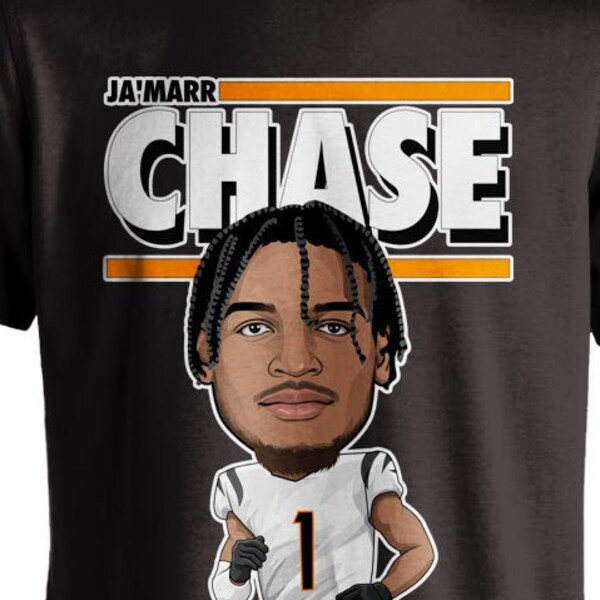 Jamarr Chase Graphic Tee Etsy