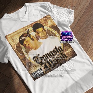 Boosie & Webbie Throwback Gangsta Musik Rap T Shirt Album Baton Rouge ...