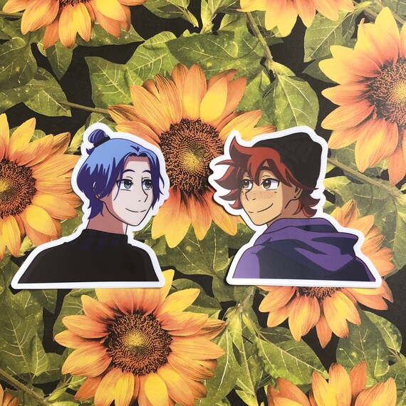 Sk8 Renga Pair Stickers - Etsy