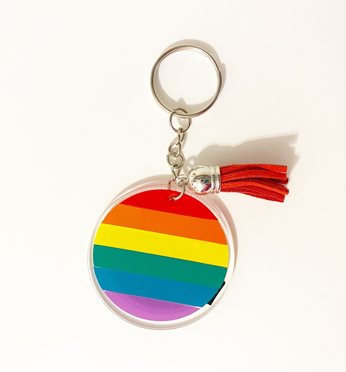 Pride Keychain Lgbtq Keychain Gay Pride Keychain Lgbtq Etsy